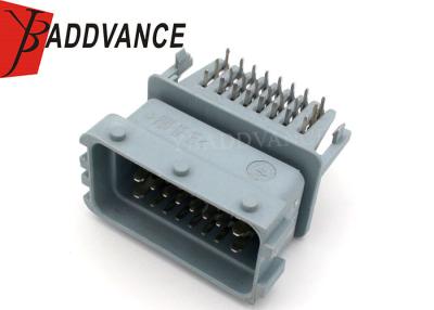 China 24 Pin Rectangular Car ECU Connector HCCPHPE24BGYB90F HCCPHPE24BKA90F for sale