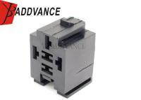 China Black 5 Pin Relay Socket 6.3mm Universal Connector for Air Conditioning 16-22AWG for sale