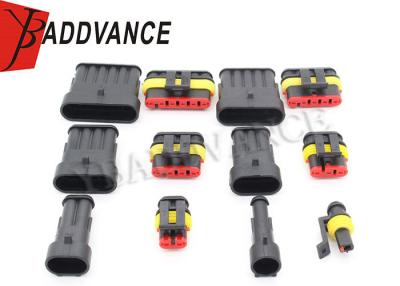 China Female And Male Te Connectivity Automotive Connectors 1-6 Pin Superseal 1.5 Series for sale