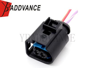 China Black Female 2 Way Auto Wiring Harness For VW Jetta Golf Audi A3 Passat for sale