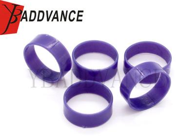 China Purple Color Round Plastic Spacers For GM Multi Port Multec Fuel Injector for sale