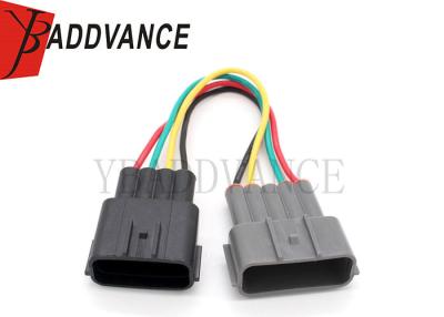 China Precision Ignition Wiring Harness Adapter Electrical 4 Pin Male To 5 Pin Male For Nissan for sale