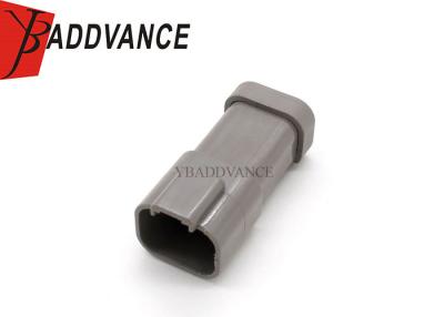 Cina Connettori automobilistici maschii di Pin Deutsch di Grey 4 con il breve cappuccio DT04-4P-E003 in vendita