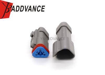 Cina Fermaglio maschio di Pin di Deutsch 3 con il gommino di protezione posteriore solido DT04-3P-CE01 DT06-3S-P006 in vendita