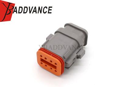 Cina Serie di distacco 8 connettori automobilistici di Pin Deutsch con l'adattatore DT06-08SA-E008 AT06-08SA-SRGRY dello stivale degli strizzacervelli in vendita