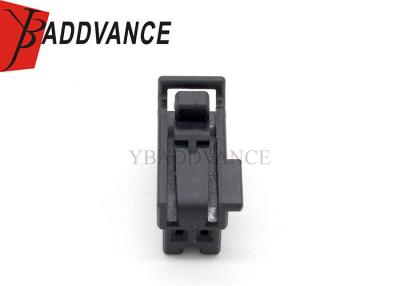 China Black TE Connectivity AMP Connectors 2 Pin Female Housing Rectangle Shape for sale