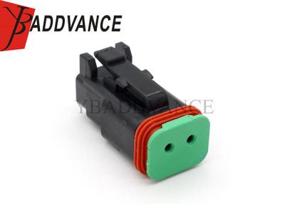 Cina DT06-2S-E004 anneriscono Ehanced 2 Pin Female Deutsch Automotive Connectors con le clip in vendita