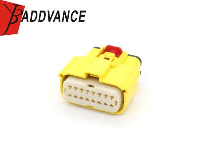 China Waterproof 33472-1886 18 Pin Female Molex Connector Kit Yellow Color for sale