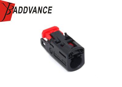 China TE 2307206-1 1 Pin Female PBT GF30 Auto Wire Harness Connectors Black for sale
