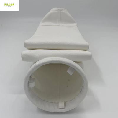 China 550gsm Dust Removal Polyester Filter Bags For Dust Collector Pleated Type for sale