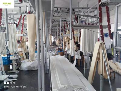 China Nomex Polyetser PPS Fiberglass Filter Socks Custom 300GSM ~ 850GSM for sale