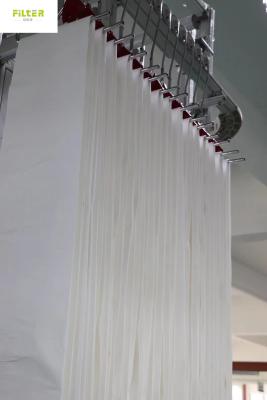 중국 PTFE 배경막 750gsm 흡진장치 필터가방 사용자 지정 크기 판매용