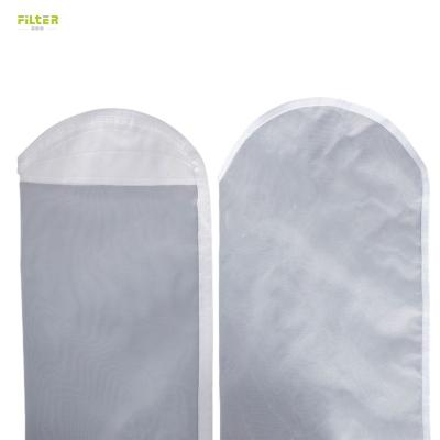 China PP Nylon Polyester Liquid Filter Bag Stitched / Hot-Melt Bag Body Types for sale