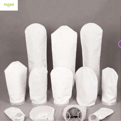 China 5 50 100 Micron Polyester Aquarium Filter Bag Liquid Filter Sleeves for sale