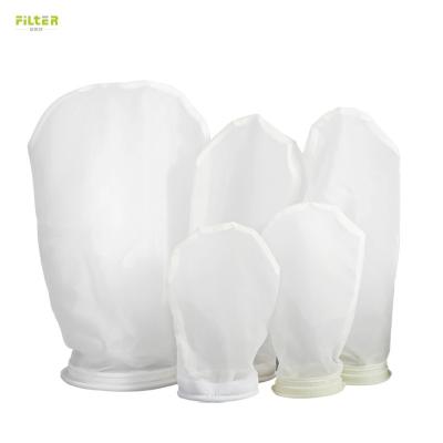 China Customized Hot Melt Polyester PP Nylon Water Filter Bag Disc Bottom for sale