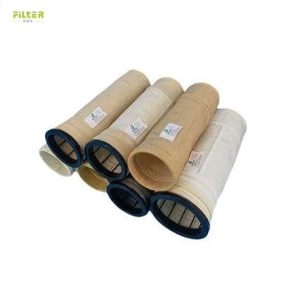 China Industrial Filter Bag Dust Collector Polyester PPS PTFE P84 Bag Dust Filter Bag With Filter for sale