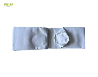 China 450gsm~550gsm Aramid Nomex PTFFE Membrane Filter Bag For Cement Plant for sale