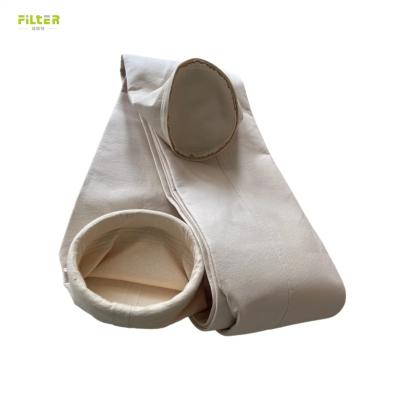 China Meta-Aramid/Nomex Fiber Scrim Aramid Filter Bag for Dust Collector in Asphalt Plant with SGS Certification for sale