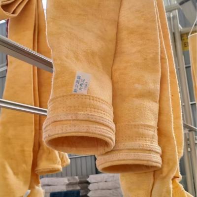 China Long life P84 Aramid Polyester PPS PTFE Filter Bag for Steel Plant for sale