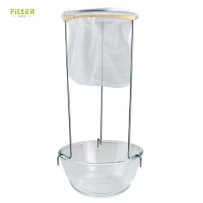 China Food Grade Nylon Soy Milk Filter Bag Juice Filter Bag for Kitchen for sale