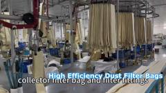 Industrial Polyester Filter Bags for Efficient Dust Collection