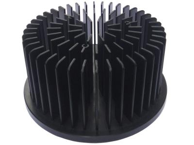 Cina 140mm LED ha forgiato il radiatore del dissipatore di calore che anodizza il trattamento di superficie nero in vendita