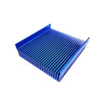 China Custom Anticorrosive Aluminum Extrusion Profile for Electronics Rustproof Heat Sink 6063 for sale
