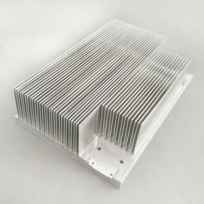 China Bonded Fin Electronic Heat Sink Rectangle Shape Aluminum Material for sale