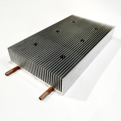 Cina Ossidazione anodica in nero anticorrosiva del dissipatore di calore del radiatore di acqua di AL6063 T5 in vendita