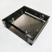 China Custom CNC Milled Aluminum Heat Sink Enclosure AL 6063 T5 Black Anodized for Welding Machine for sale
