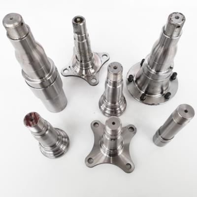 Cina Rimorchio antiruggine Axle Spindle, alta precisione di acciaio al carbonio di scoppio della sabbia che forgia le parti in vendita
