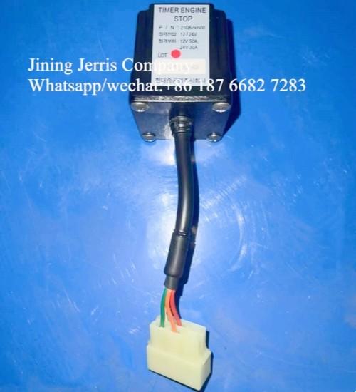 Quality 21Q6-50500 Timer Relay For Excavator R225-9 R265-9 R275-9 R305-9 for sale