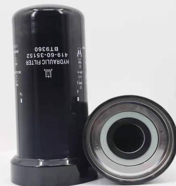 Quality 419-60-35152 419-60-35153  Hydraulic Oil Filter for Komatsu WA320 WA380 WA420 WA470 Wheel Loader Spare Parts for sale
