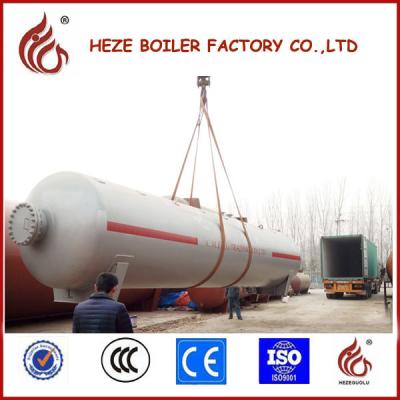 China Silver Color 12mm thickness carbon steel plate 30m3 LPG Tank Made in China for sale