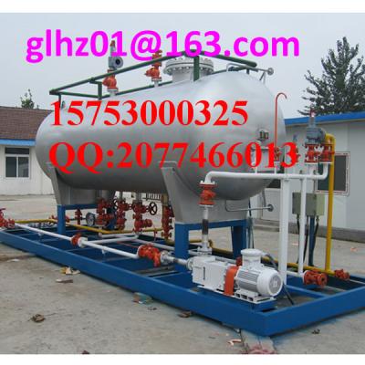China 5m3 10m3 20m3 30m3 capacity mobile skid mounted LPG filling station for cylinder and car for sale