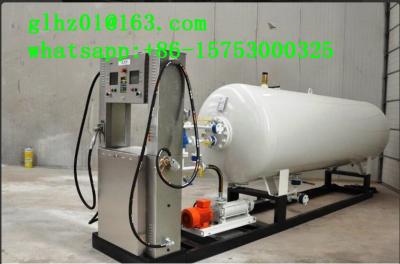 China White OEM Liquefied petroleum/propane gas mobile skid mounted LPG station for Ghana for sale