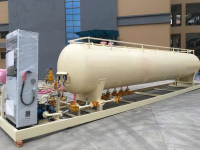 China China Made 10MT 20M3 Mobile LPG Tank for Gas Filling Station for sale