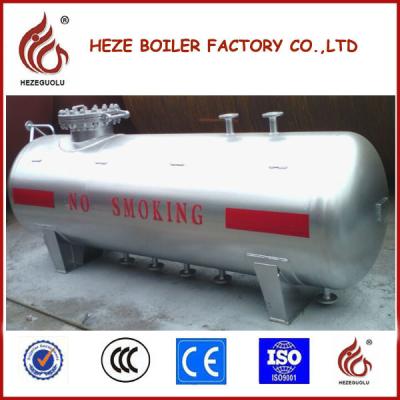 China 5 cubic meter Q345R Horizontal LPG Tank for sale