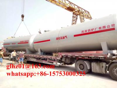 China 60m3 lpg storage gas tank in Ghana pressure vessel for LPG on sale for sale