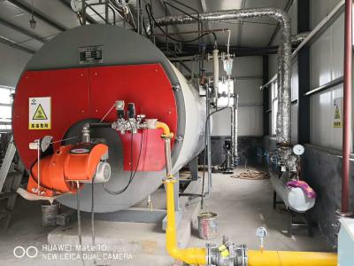 China gas oil fired low pressure industrial steam boiler for food factory for sale