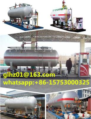 China Cooking gas mobile lpg filling station and gas plant with 10m3 lpg tank for sale