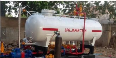 China 10m3 lpg gas mobile filling station lpg gas tank for sale for cylinder filling for sale