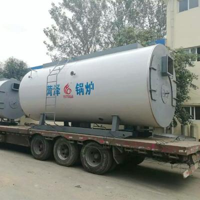 China 3ton gas fired steam boiler 1.25mpa natural gas steam boiler for milk processing for sale