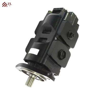 China Multi Function Hydraulic Double Gear Pump for JCB 3CX Backhoe Loader 20925339 20925580 for sale