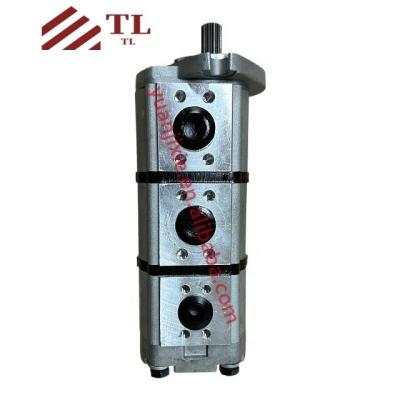 China Pilot Gear Pump KHP4-14-14-10CD PC50UU hydraulic pump 20T-60-00400 for PC40-5 PC50UU-1 for sale