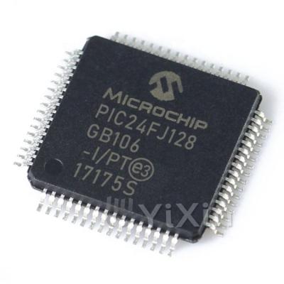 China PIC24FJ128GB106-I/PT for sale