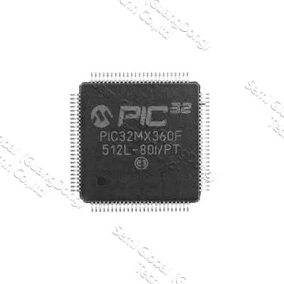 中国 PIC32MX360F512L-80I/BG 販売のため