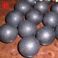 China Core Hardness≥45HRC Heat Treated Grinding Balls For Efficient Grinding for sale
