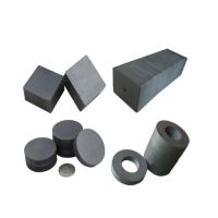 China Acceptable Customized Excellent Disc Arc Ring Block Ceramic Black Y35 Ferrite Magnets for sale