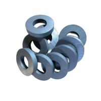 China Permanent Ferrite Round Ring Magnet for Wind Generators Super Strong and Long-Lasting for sale